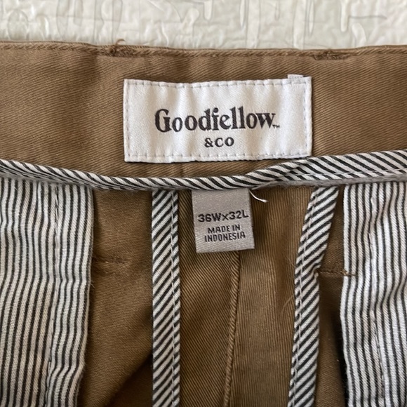 Goodfellow & Co | Pants | Athletic Fit Hennepin Chino Pants Light Brown ...